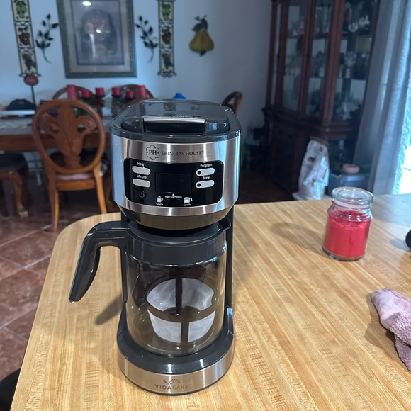 Princess House | Kitchen | Princess House Vida Sana Coffee Maker Black ...